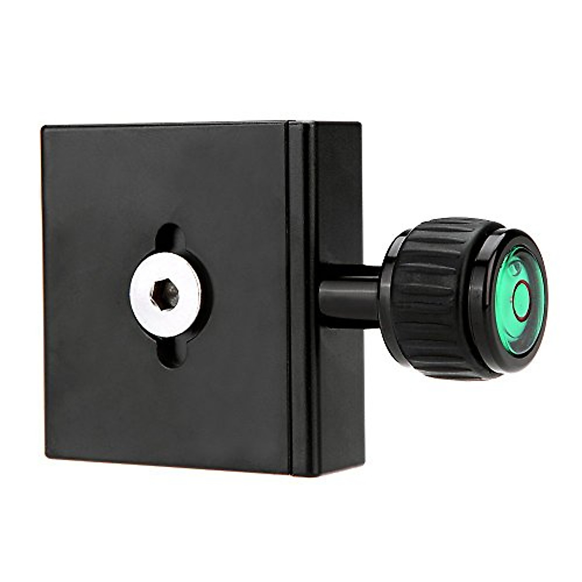 Fotasy 50mm Arca Swiss Type Clamp, Arca QR Clamp, 50 mm Arca Clamp, Arca Swiss Clamp, Quick Release Plate Clamp, QR Clamp, Arca Tripod Mount Adapter, for Tripod Head Monohead, with 50mm Arca Plate, Cl50_PU50, Black