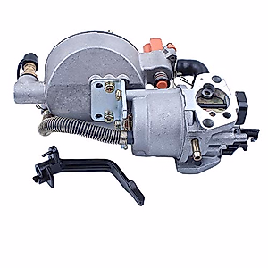 Carburetor Dual Fuel Conversion Kit For Honda GX160 GX200 168F 170F 2KW-3KW Generator Engine LPG/CNG Gasoline Carb Assembly