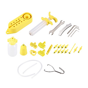 X AUTOHAUX Hydraulic Disc Brake Kit Mineral Oil-Bleed Kit Bike Repair Tools Universal for MTB Moutain Bike Road Bicycle