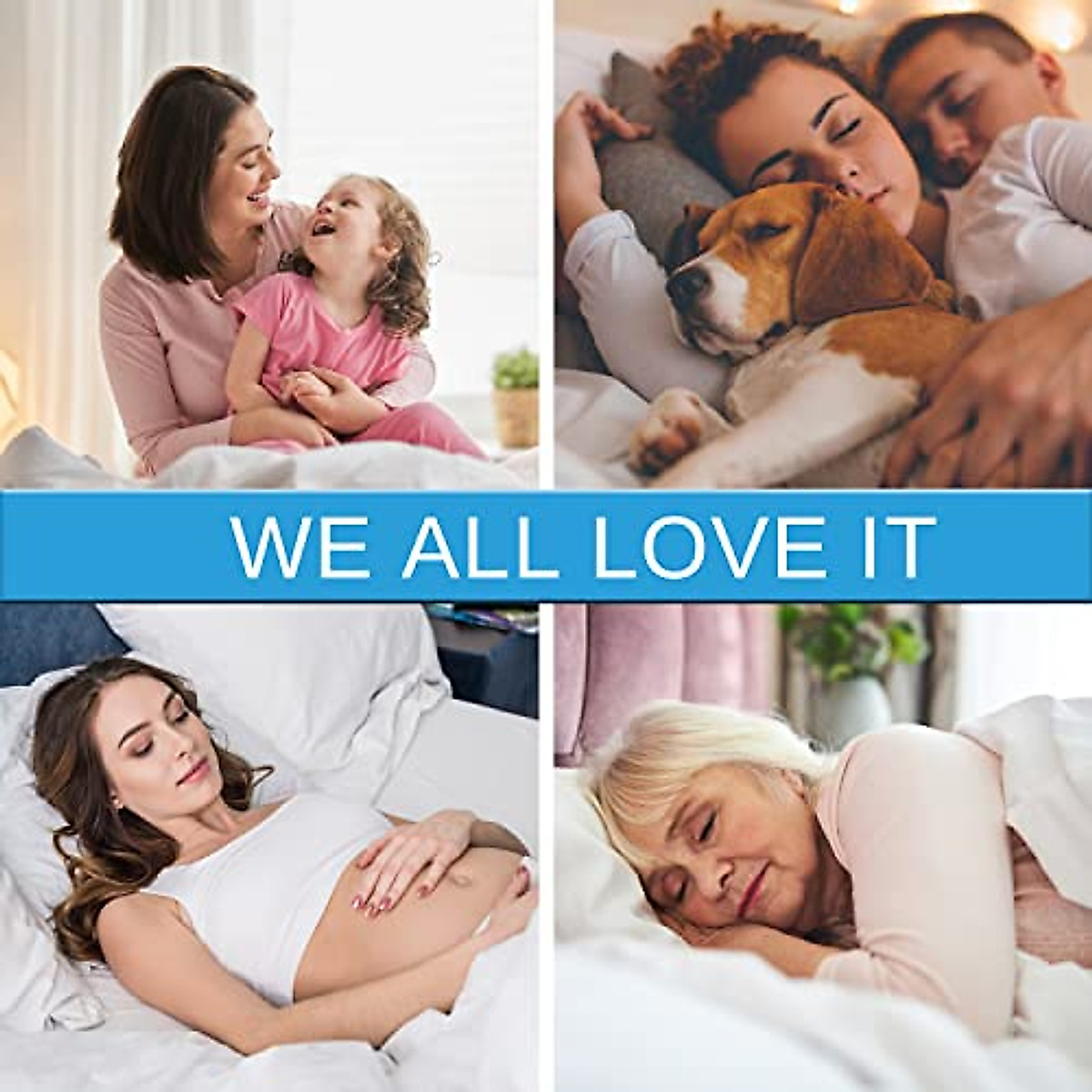 King Size Cooling Waterproof Mattress Protector Pad Cover,Bamboo Terry Top Breathable Fitted Sheet Style Deep Pocket-Noiseless,Vinyl,PVC Free,Matressprotector King for Pets Kids Adults