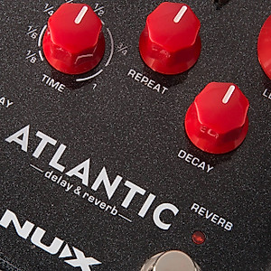 NUX NDR-5 NUX | Atlantic Delay & Reverb Pedal,Black