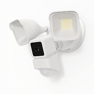 Wyze Cam Floodlight with 2600 Lumen LEDs, Wired 1080p HD IP65 Outdoor Smart Security Camera, Color Night Vision, 270-Degree Motion Detection, 90dB Siren with Wyze Cam Plus 3 Month Subscription