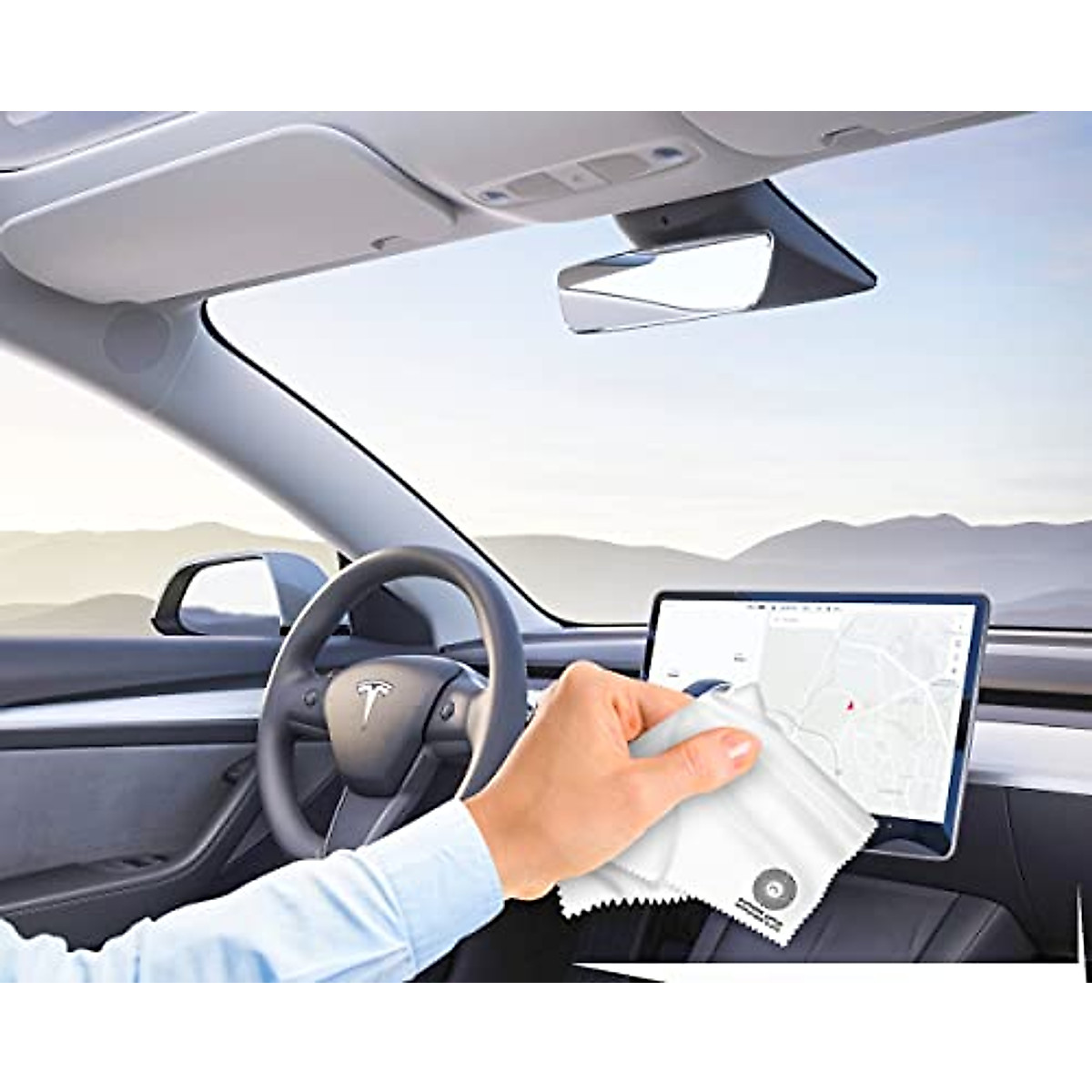 Python Premium Cloth for High Definition Lenses, Glasses, Screens and Expensive Optics - Large Scratch-Free Cleaning & Polish Cloth 12x16in