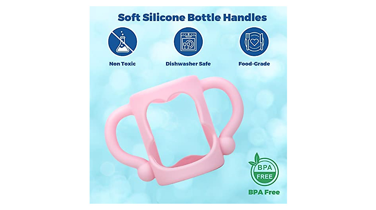 4Pack Bottle Handles for Dr Brown Narrow Baby Bottles, Baby Bottle ...