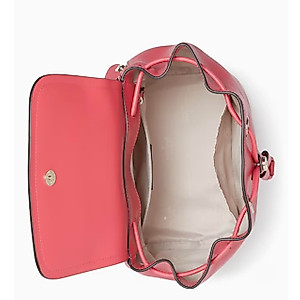Kate Spade Rosie Medium Flap Backpack In Pink Peppercorn