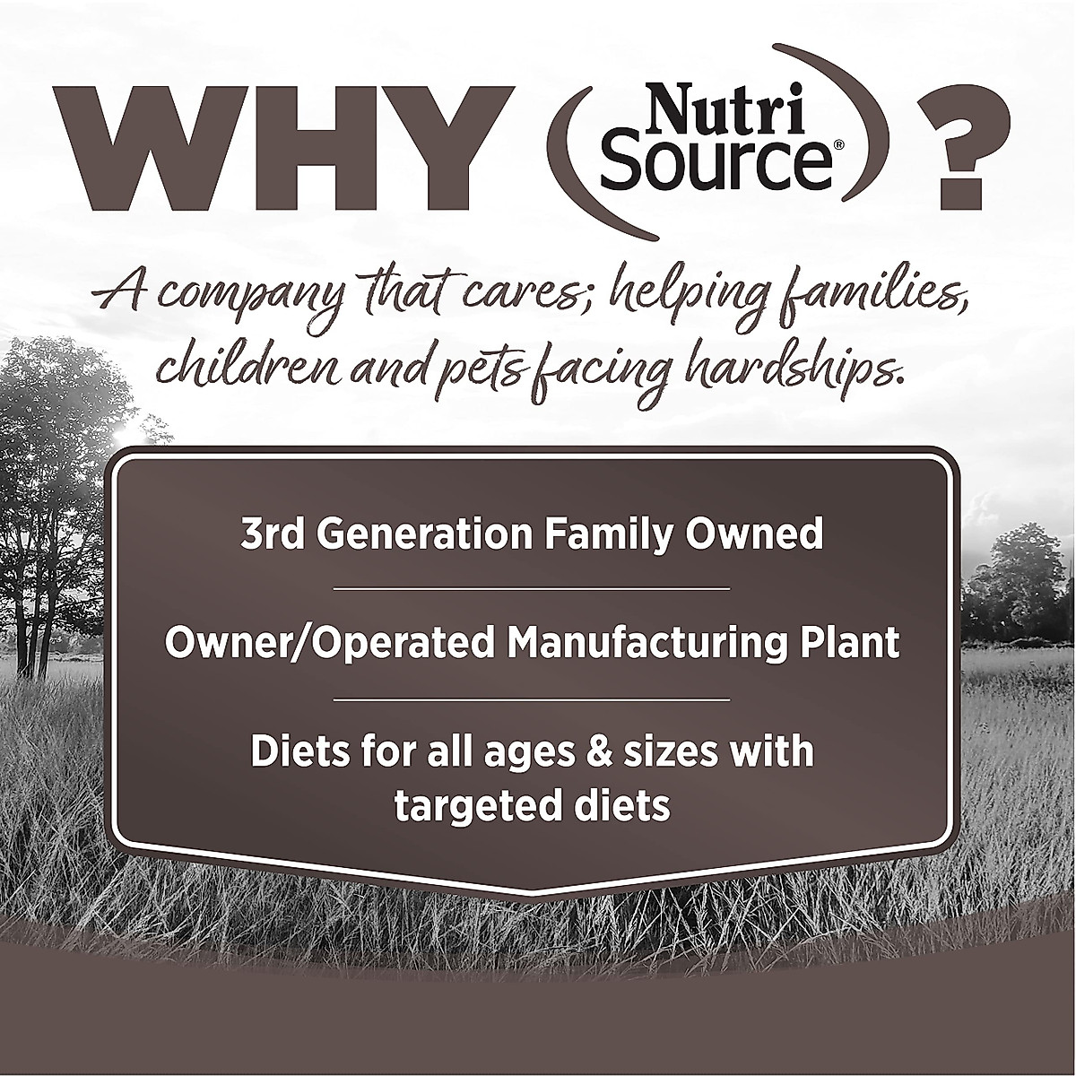 NutriSource High Plains Select Grain-Free Dog Food, Made with Beef, Trout and Turkey Meal, 15LB, Dry Dog Food