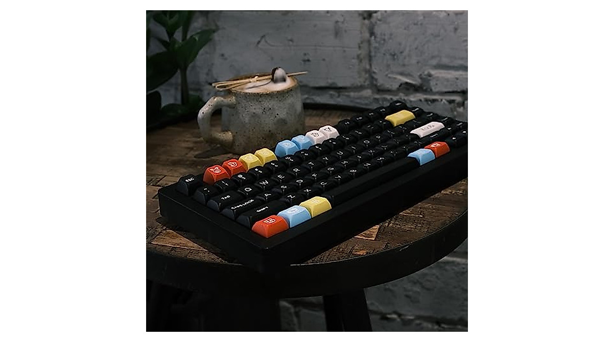 Akko Keycaps Set, WOB Building Blocks with MDA Profile Double-Shot ...