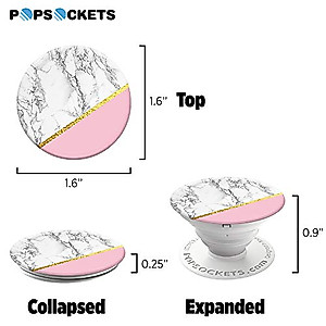PopSockets: Collapsible Grip & Stand for Phones and Tablets - Marble Chic