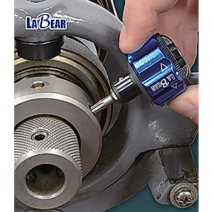 LABEAR 11pcs 1/4" DR Palm Ratchet kit, Mini Ratchet,Finger Ratchet,Gear Ratchet, Screwdriver Bits with Philips,Slotted