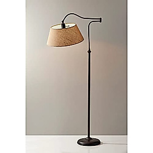 Adesso 3349-26 Rodeo Floor Lamp, 61 in., 150 W Incandescent/equiv. CFL, Antique Bronze, 1 Floor Lamp