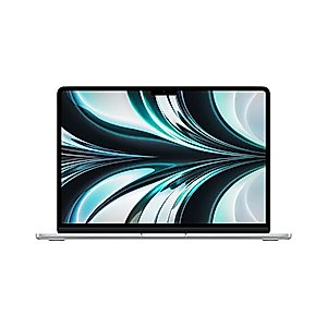 Apple 2022 MacBook Air M2 Chip (13-inch, 8GB RAM, 512GB SSD Storage) (QWERTY English) Silver (Renewed Premium)