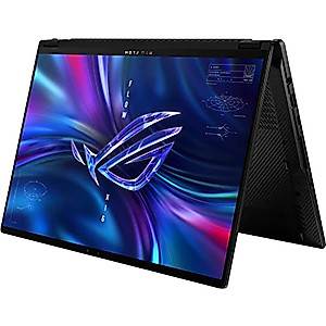 ASUS ROG Flow X16 GV601 Gaming & Entertainment Laptop (AMD Ryzen 9 6900HS 8-Core, 16GB DDR5 4800MHz RAM, 2x1TB PCIe SSD RAID 1 (1TB), Win 11 Pro) with MS 365 Personal , Hub