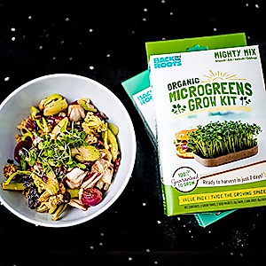 Back to the Roots DIY Microgreen Grow Kit, 6-Grow Variety Pack