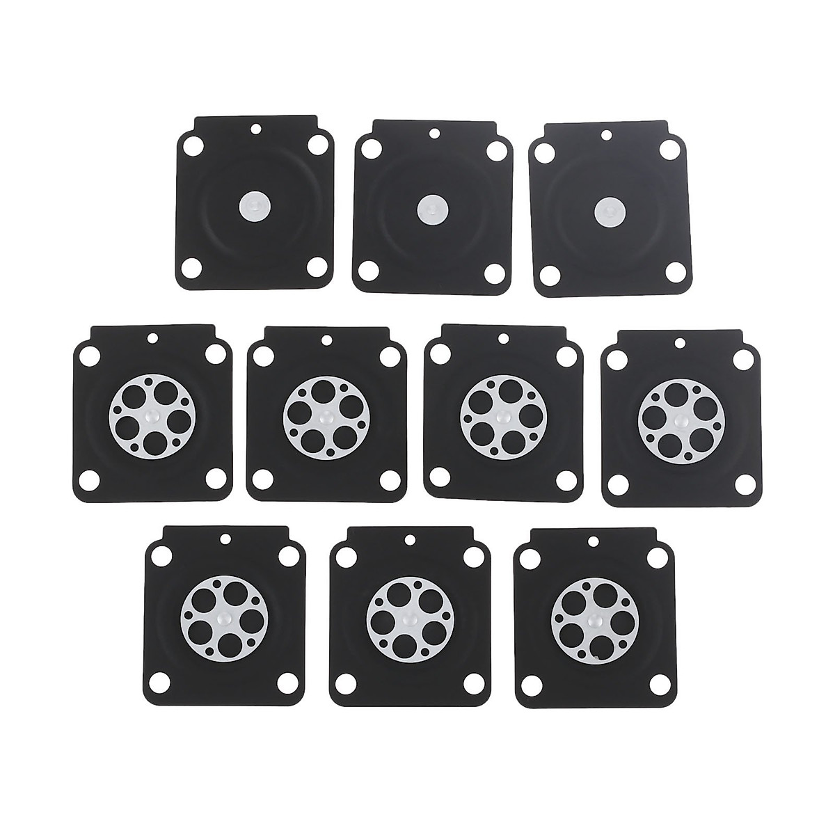 Hicello 10PCS Metering Diaphragm Replaces, Metering Diaphragm Assembly Replacement for Zama A015053, Small Engine Carburetor