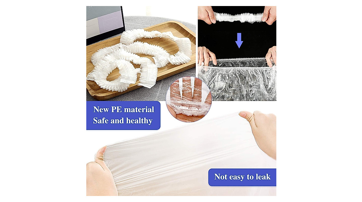 Disposable Cage Liners for Small Pets - 100 Pack Waterproof Plastic Film