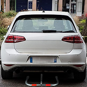 QQBAIHUO Parking Lock Folding Parking Barrier Removable Parking Space Lock Manual Parking Blocke Suitable for Family Parking Spaces, Parking Lots Parking Bracket