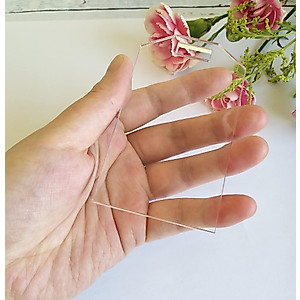 10pcs Acrylic Laser Cut Reserved Tags，Luggage Tag Wedding Place Cards，Acrylic Reserve Seating Tag，Blank Acrylic Keychain (Clear)