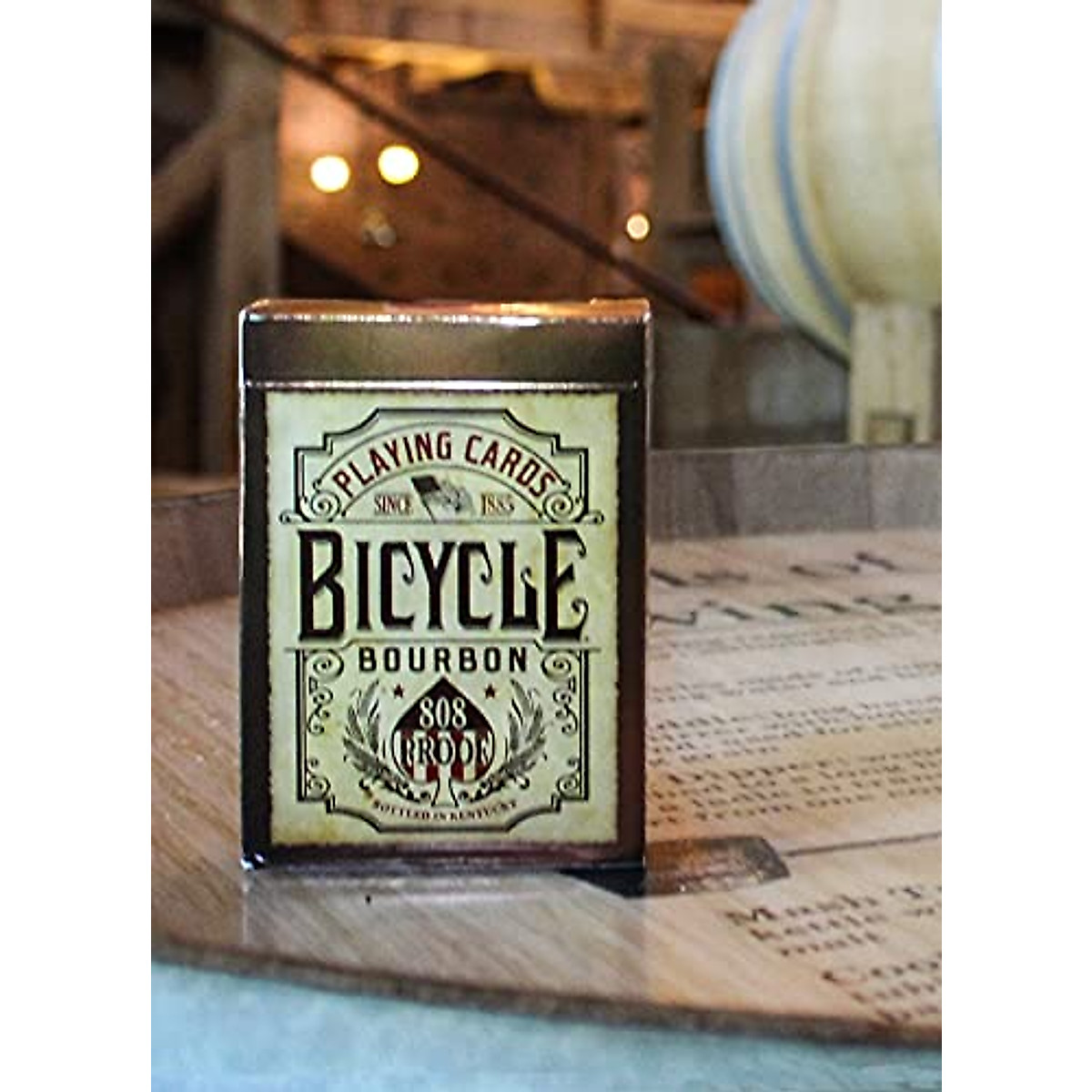 Bicycle Bourbon Playing Cards Brown'