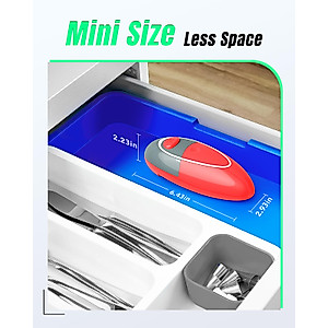 One Touch Electric Can Opener Open Almost Can with Smooth Edge, Electric Can Openers for Kitchen Food-Safe Magnetic Catches Cover, Electric Can Opener for Seniors, Arthritis and Chef
