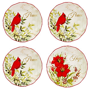 Certified International Winter's Medley 16 pc Dinnerware Set, Service for 4, Multicolor