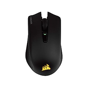 CORSAIR HARPOON WIRELESS RGB Gaming Mouse - 10,000 DPI - 6 Programmable Buttons - Lightweight - Bluetooth - USB - Black