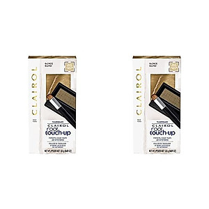Clairol Root Touch-Up Temporary Concealing Powder, Blonde Hair Color, 1 Count (Pack of 2)