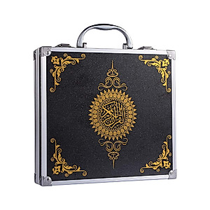 Ramadan Digital Quran Reading Pen 8GB Memory Downloading Reciters and Languages English Arabic Urdu French Spanish German etc,with 6 Holy Quran Books for Kid and Arabic