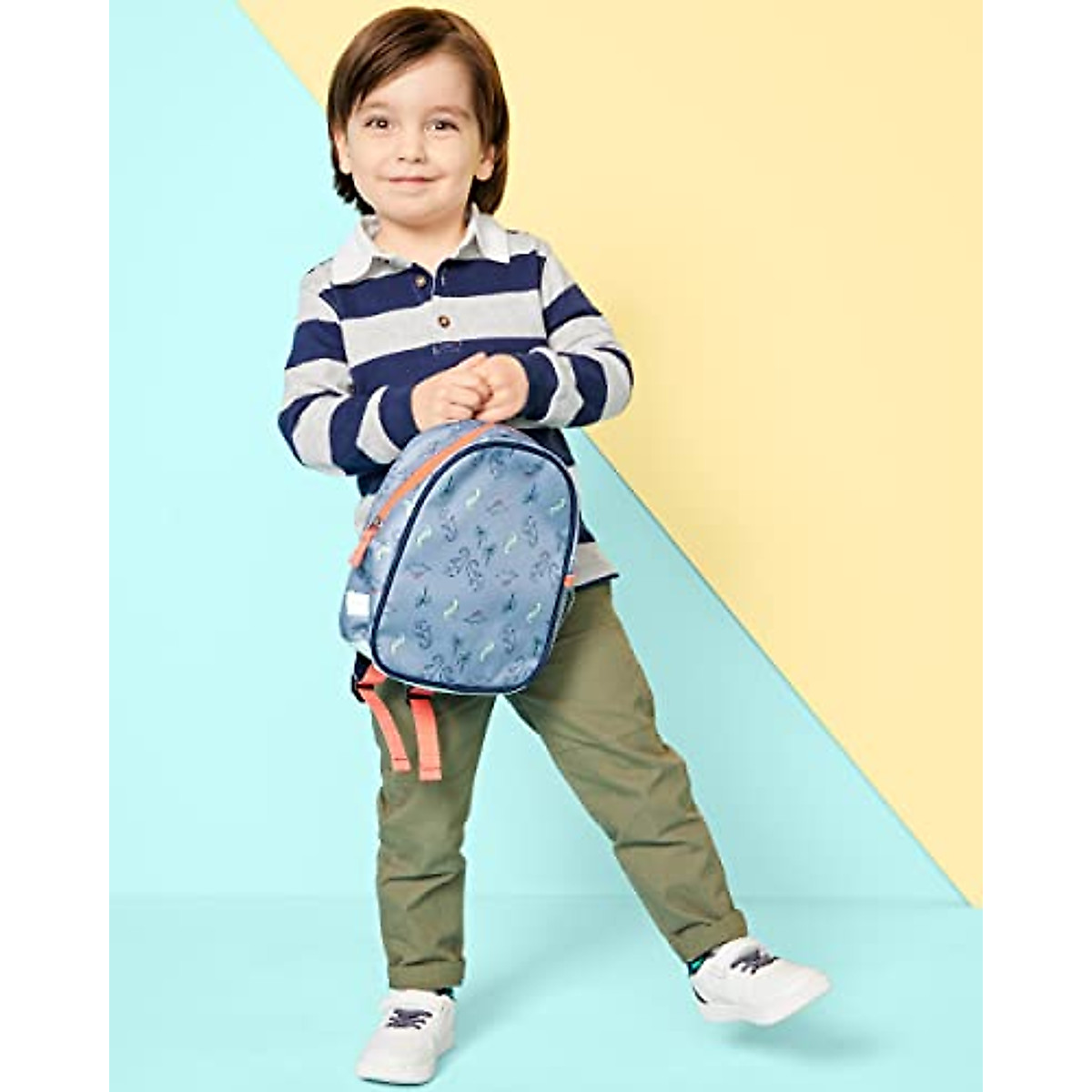Simple Joys by Carter's Mini Backpack, Blue Dinosaur, One Size