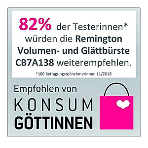 Remington CB7A138 Volume and Straight Brush, Black & Rose Gold