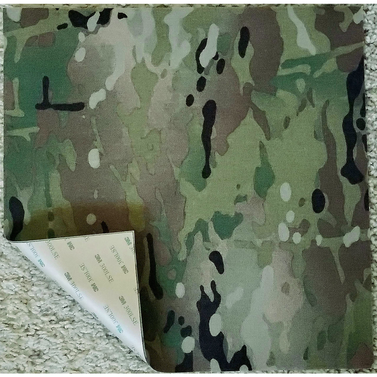 Generic Dangerfield Arms TackGear Wrap Multicam Cordura Adhesive 500 Denier 12In x Back for kydex and Other Items (Multicam)