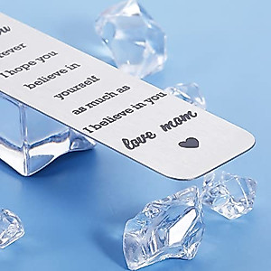 GGOJAGST Inspirational Gifts for Women Daughter Gift from Mom Bookmark