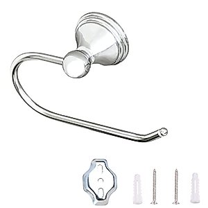 South Main Hardware Modern Euro Toilet Paper Holder - Polished Chrome