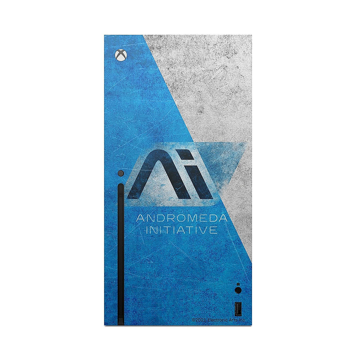 Head Case Designs Officially Licensed EA Bioware Mass Effect Initiative Distressed Andromeda Graphics Vinyl Sticker Gaming Skin Decal Cover Compatible With Xbox Series X Console and Controller Bundle