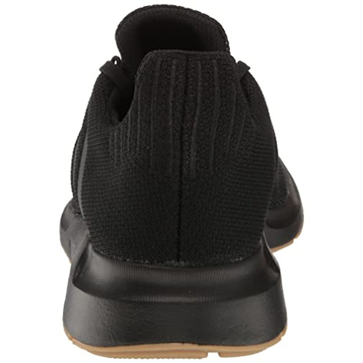 adidas Men's Swift Running Shoe, Black/Black/Gum(2018), 9.5