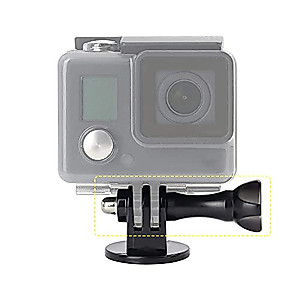 MaximalPower Replacement Thumbscrew 45mm Long for GoPro Hero 1 2 3 3+ 4 Action Camera | Camera Mounts & Accessories for Travel Vlogs Livestream Filming Photography (Combo A)