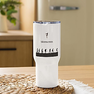 GIYOMGIYOM KPOP Bangtan Boys Inspired by Iconic K-Culture Group 7 Moments Travel mug with a handle Tumbler 25 oz