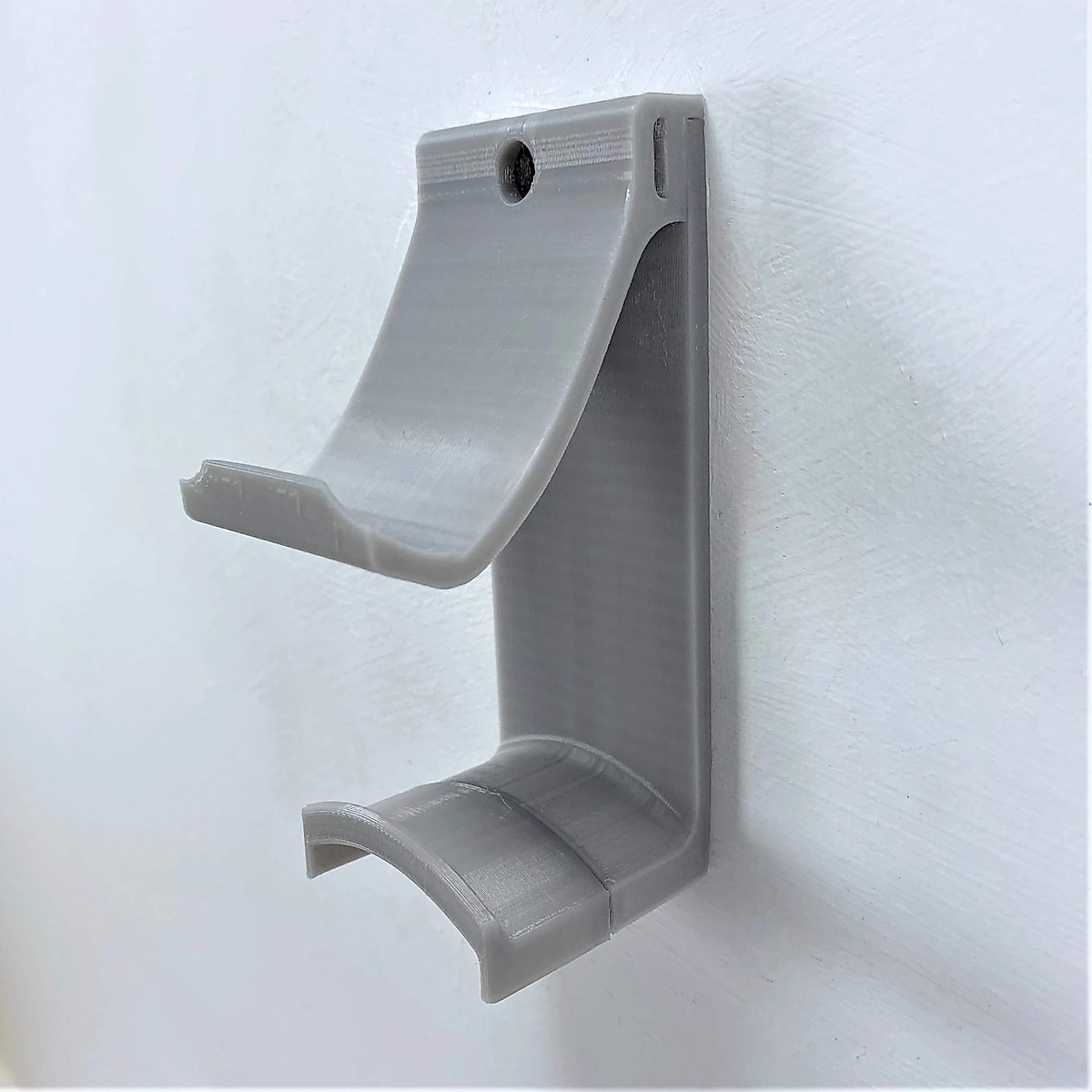 3D Cabin Product Compatible with - PS5 Controller & Headphone Wall Mount Wall Bracket Holder for Play Station 5 Digital Or Disc DualSense White