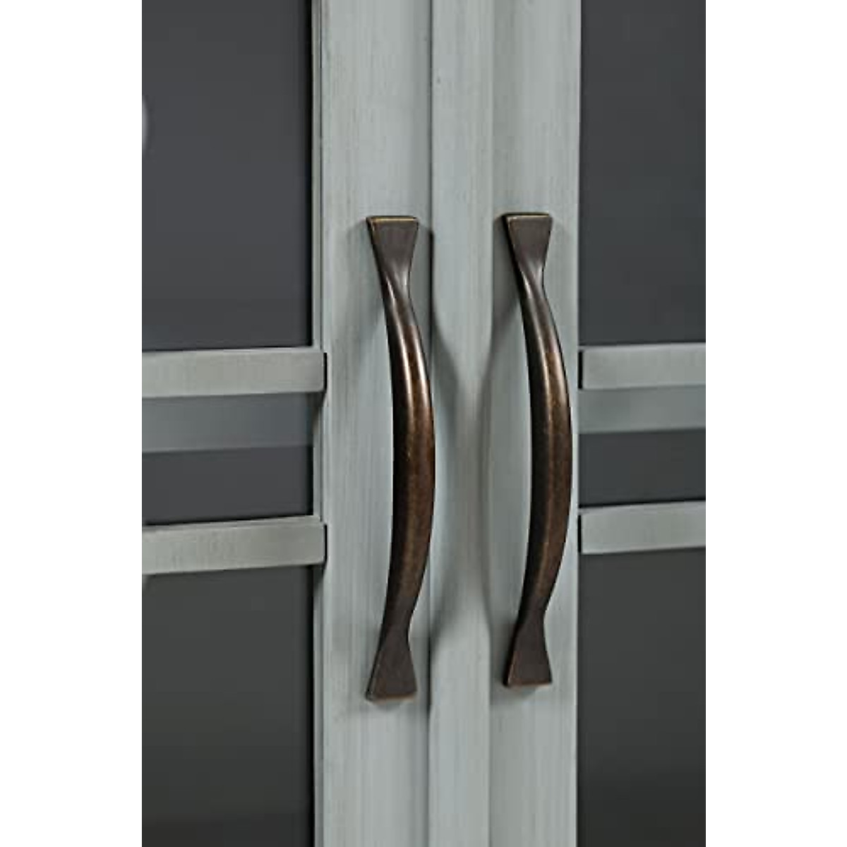 Jofran 375-60 Craftsman 60" Media Unit, 60"W X 19"D X 32"H, Earl Grey Finish, (Set of 1), 60''