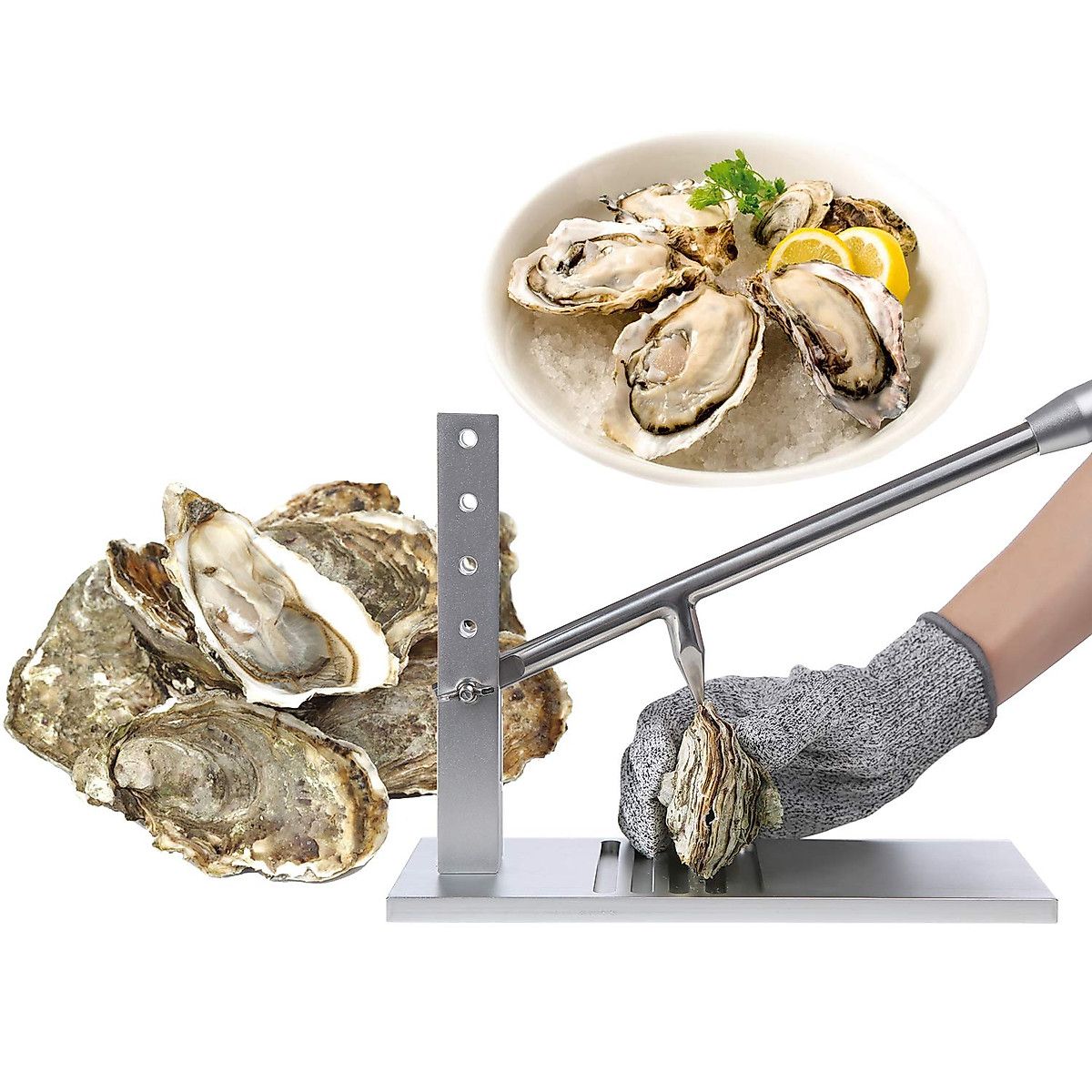 ropto Oyster Opener Tool Set Oyster Shucker Tool Set,Oyster Opening Machine Tool