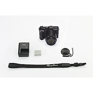 Canon PowerShot G3 X Digital Camera w/ 1-Inch Sensor and 25x Optical Zoom - Wi-Fi & NFC Enabled (Black)