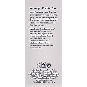 philosophy loveswept eau de toilette, 0.5 Fl. Oz