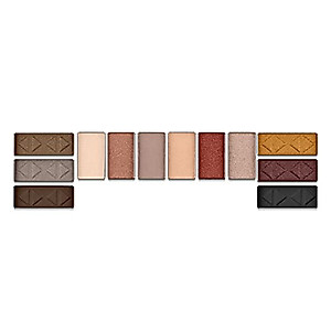 L.A. COLORS Day To Night 12 Color Eyeshadow Palette, Sundown, 0.28 oz. (CES430), Powder