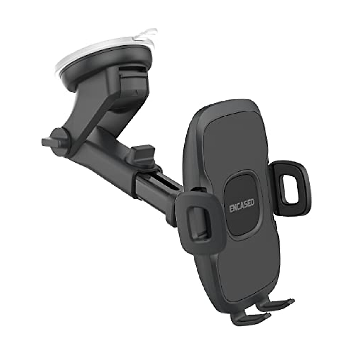 Encased [Updated V2] Samsung Phone Holder - Car Mount for Galaxy Models S20 S21 S22 S23 Plus, Ultra, Dash + Windshield Mounting, Case Friendly Design (S10 S10+ Note 9/10/20) (2023)