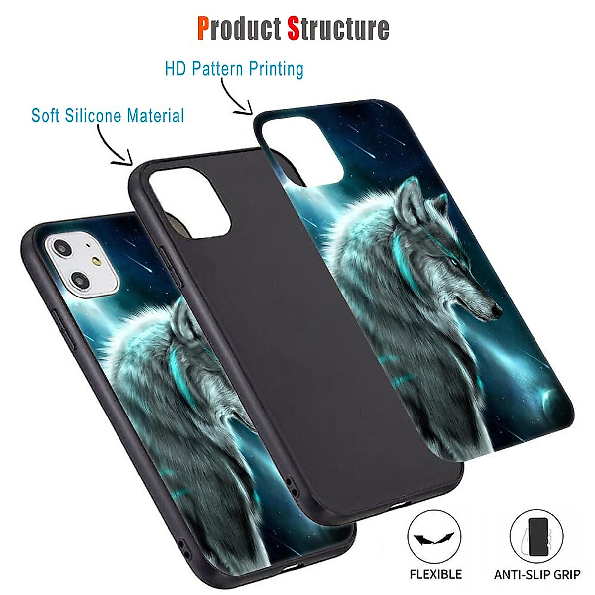 JEZSTHAI Patterned Case for Motorola ThinkPhone Cover with Adjustable Neck Cord Strap,Soft Shockproof Protective Cover Case with Universal Phone Lanyard/Wrist Strap,Style*A06