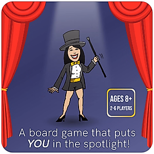 BE A BROADWAY STAR! - The Classic Theater and Musical Trivia Board Game That Puts You in The Spotlight | Party Game for Theater Lovers | Holiday Broadway Gift | 2-6 Players | for All Ages 8+