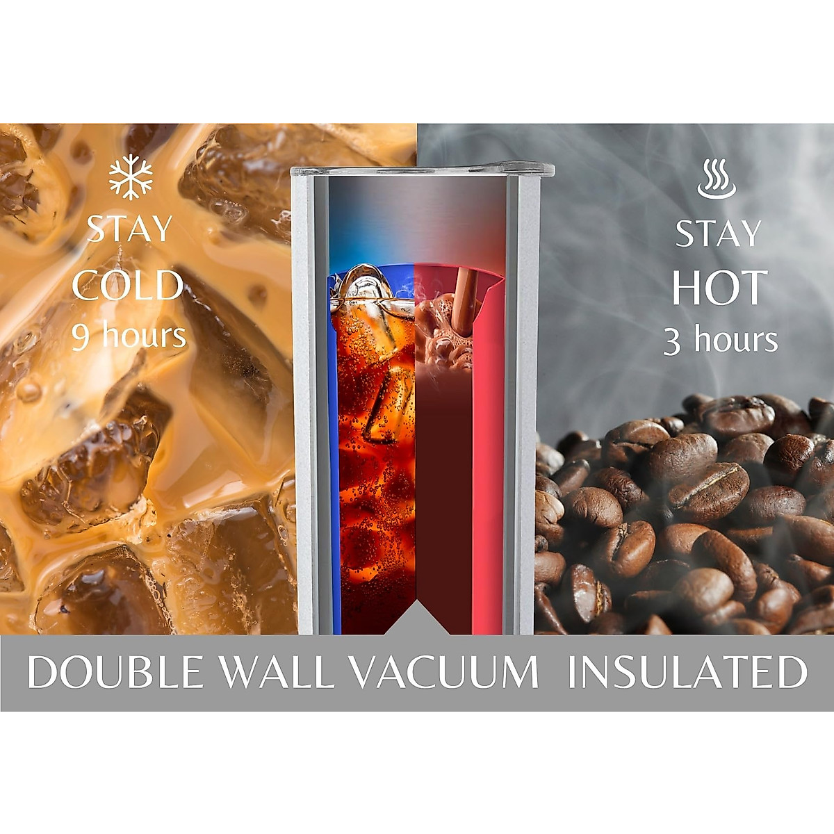 Onebttl Piano Gifts for Women, Men, Piano Teacher and Piano Lovers, 20oz/590ml Stainless Steel Insulated Skinny Tumbler with Straw & Lid - Glitter