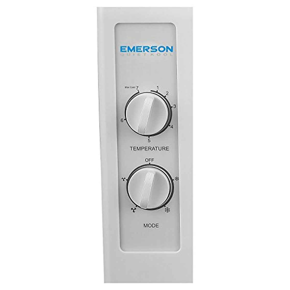 Emerson Quiet Kool 5,000 BTU 115V Window Air Conditioner & Dehumidifier with Mechanical Rotary Controls, AC Unit for Apartment, Dorm Room, Bathroom Small Rooms up to 150 Sq. Ft. in White