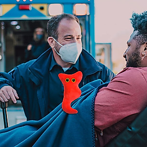 GIANTmicrobes Appendix Plush, Appendix Surgery Gift, Appendix Stuffed Animal, Appendix Gifts, Appendix Plush Toy, Appendicitis Gift, Appendectomy Gift, Appendix Removal Gift, Surgery Recovery Gifts