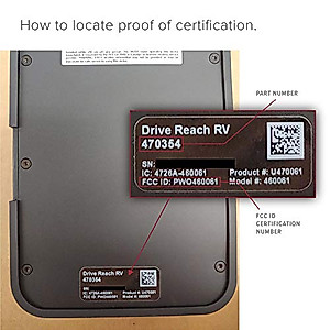 weBoost Drive Reach RV - Cell Phone Signal Booster kit | Boosts 4G LTE & 5G for All U.S. Carriers - Verizon, AT&T, T-Mobile & more | Made in the U.S. | FCC Approved (model 470354)