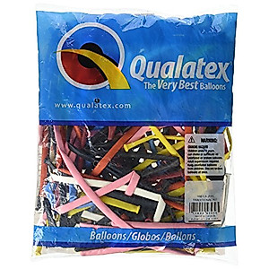 Qualatex 260Q Assorted Tying Balloons (100 ct)